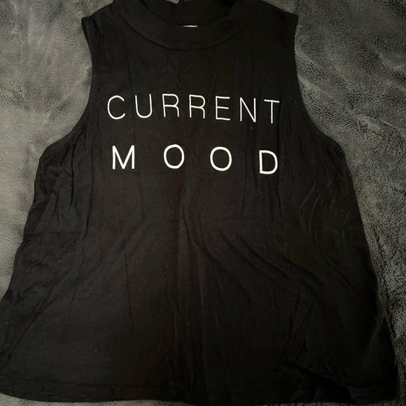 Ten Sixty Sherman | Tops | Ten Sixty Sherman Current Mood Black Tank ...